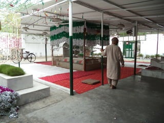 Exterior view of mazar ahata hazrat syed abou tahir jafri fatmi ...