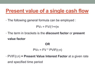 Discounting techniques of Time value of money | PPTX