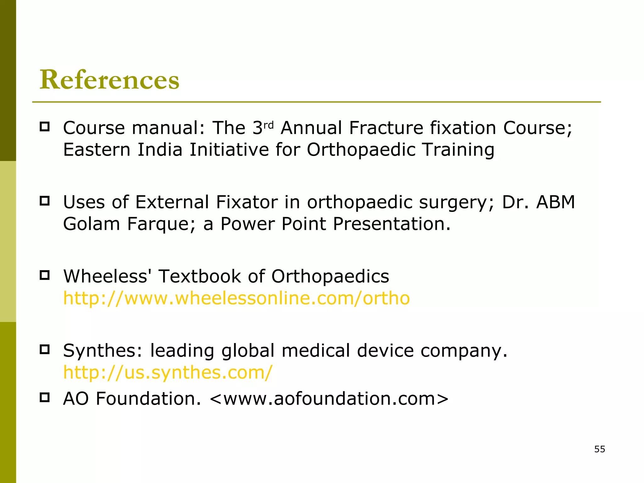 External fixator | PPT