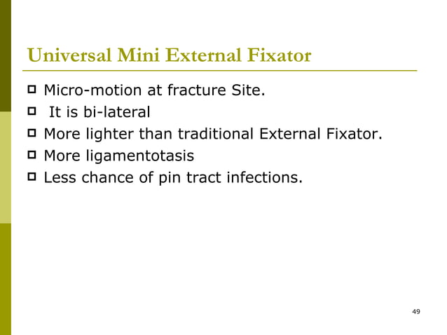 External fixator | PPT