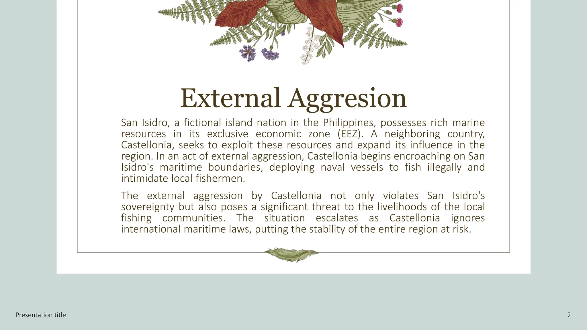 External Aggression and internal unrest .pptx