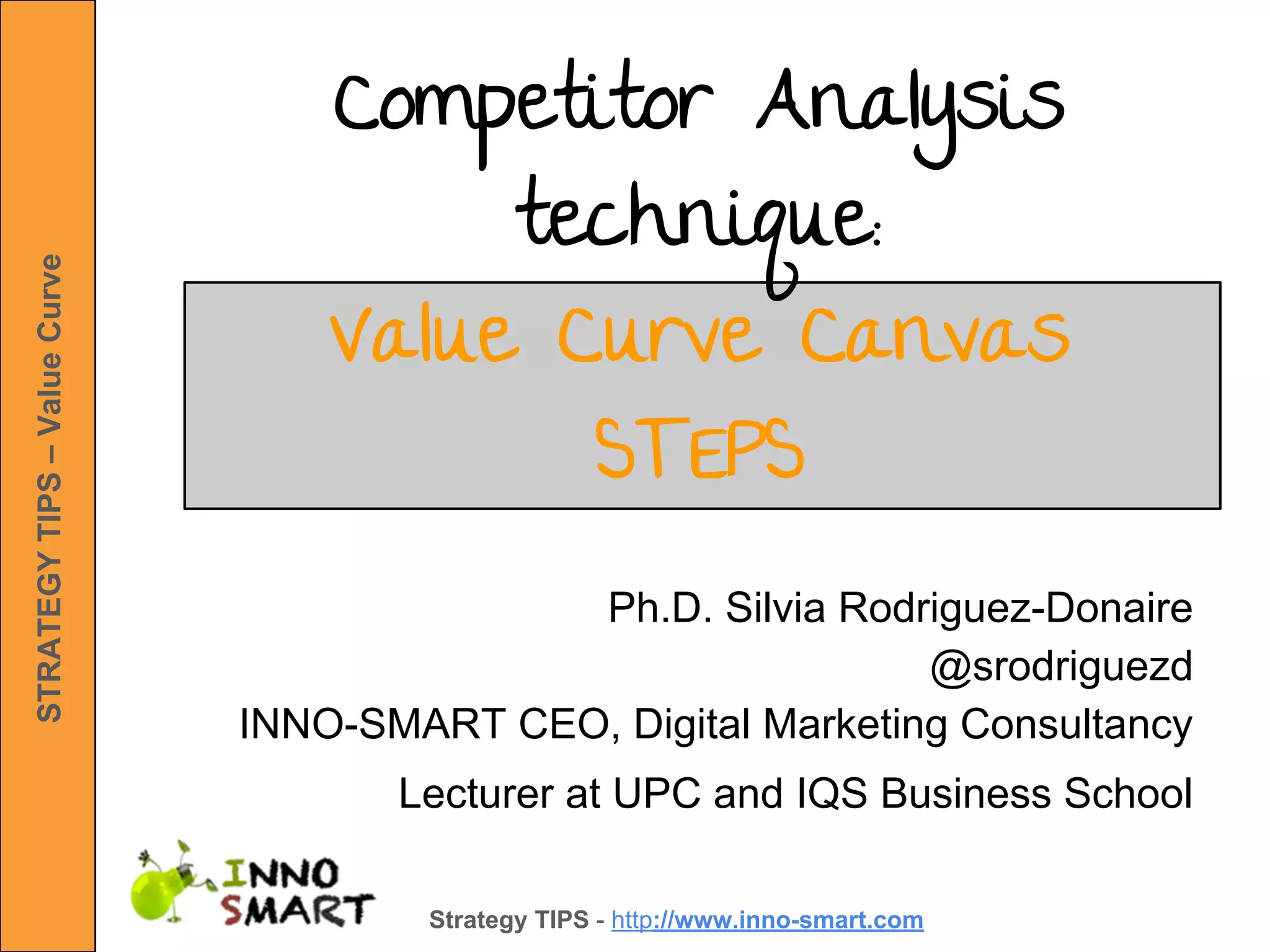 Value Curve CANVAS Steps | PDF