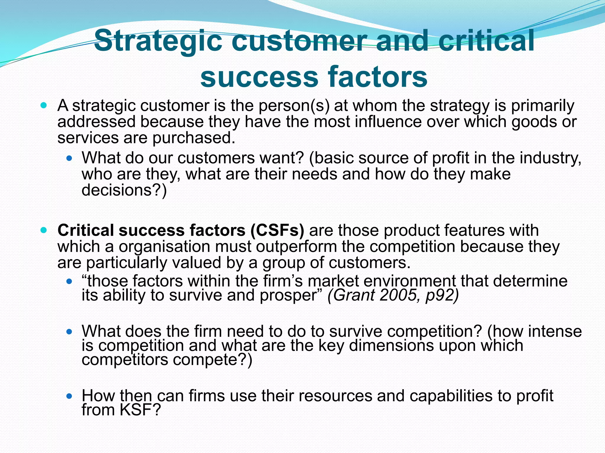 External Analysis Strategic Management Ljmu | PPTX