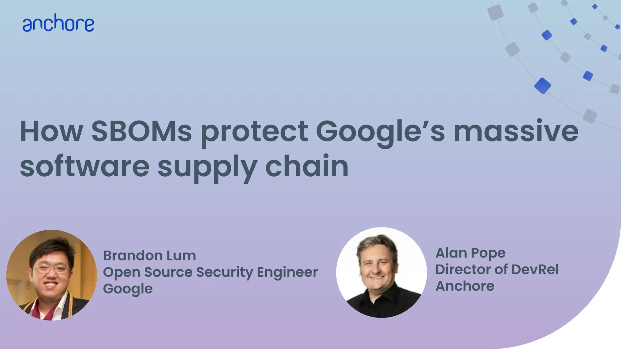 How SBOMs Protect Google's Massive Software Supply Chain | PDF