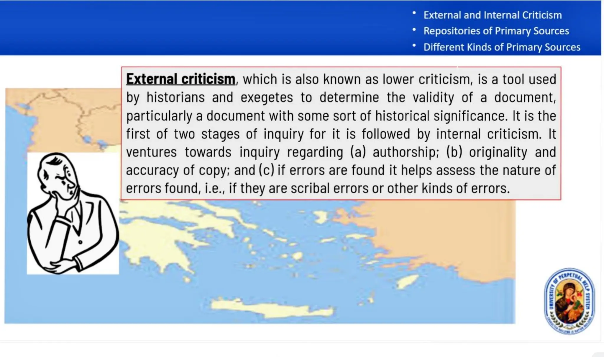 External and Internal Criticism: Readings in Philippine History | PDF