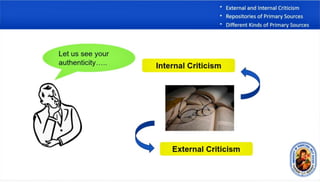 External and Internal Criticism: Readings in Philippine History | PDF