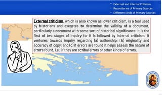 External and Internal Criticism: Readings in Philippine History | PDF