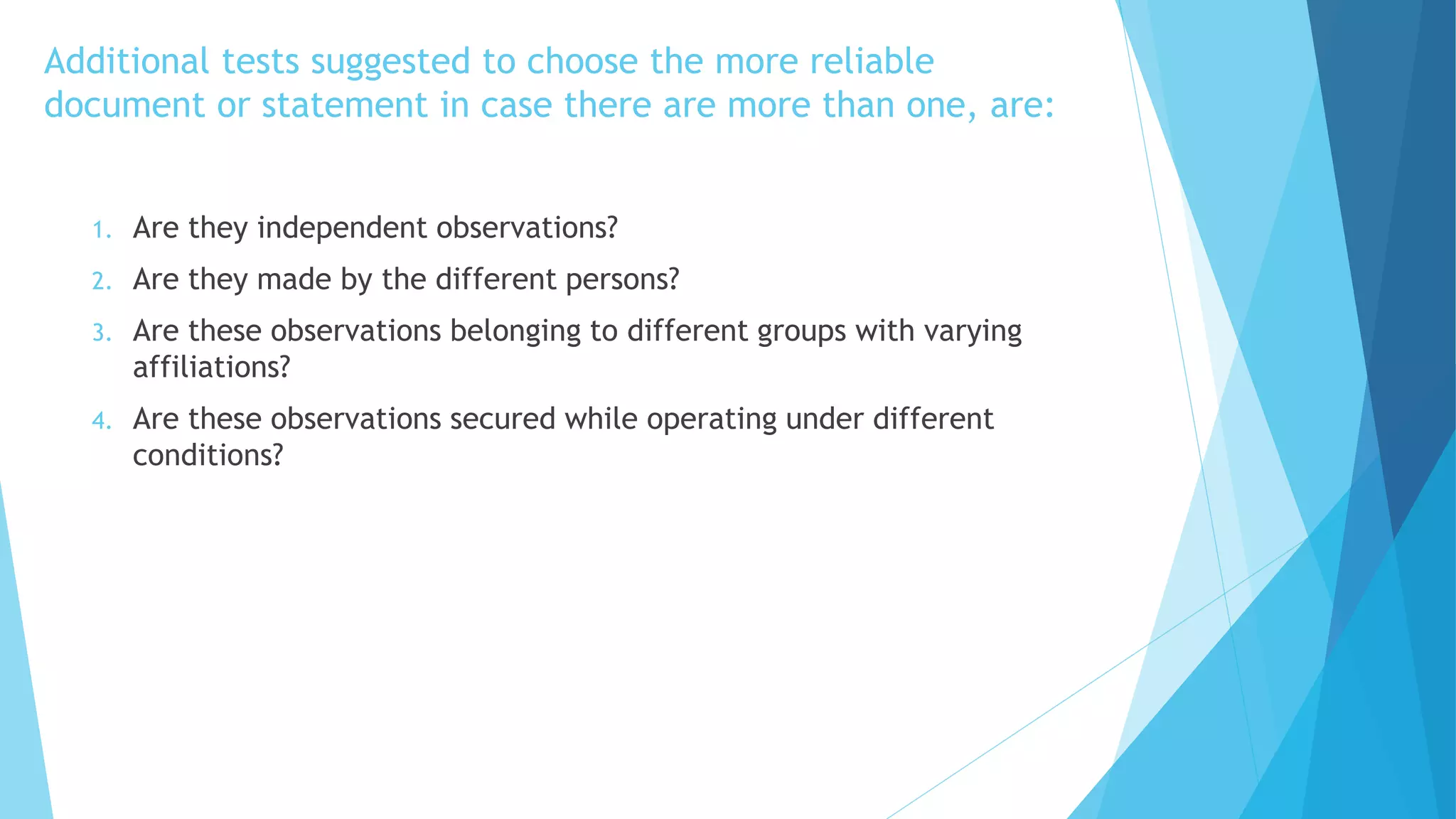 External and internal criticisms | PPTX