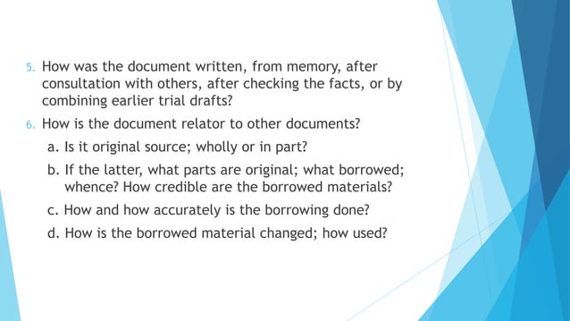 External and internal criticisms | PPTX