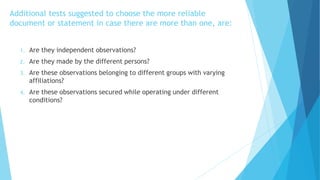 External and internal criticisms | PPTX