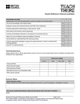 External application reference request mugabe (2) | DOC
