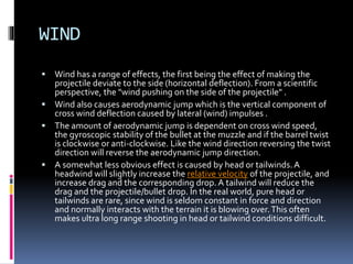 External ballistics | PPTX