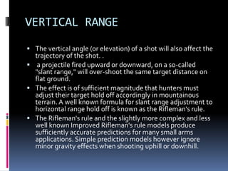 External ballistics | PPTX