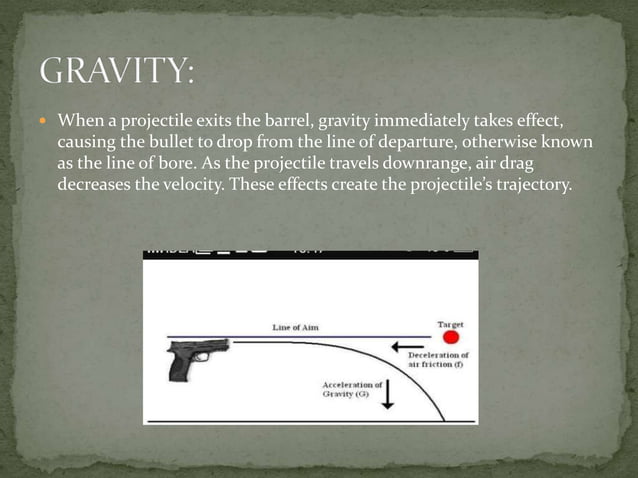 External ballistics | PPTX