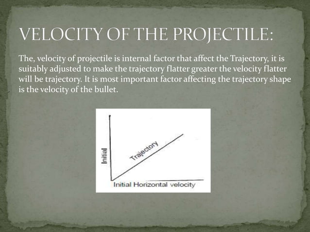 External ballistics | PPTX