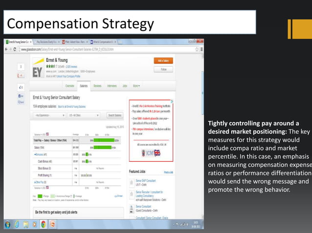 External benchmarking in compensation | PPTX