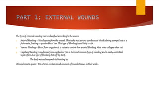External bleeding grade9 | PPT