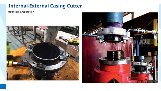 External Casing Cutter Operations activity | PPTX