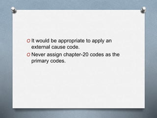 External causes of morbidity | PPTX