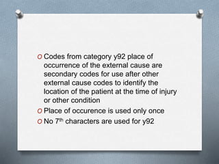 External causes of morbidity | PPTX