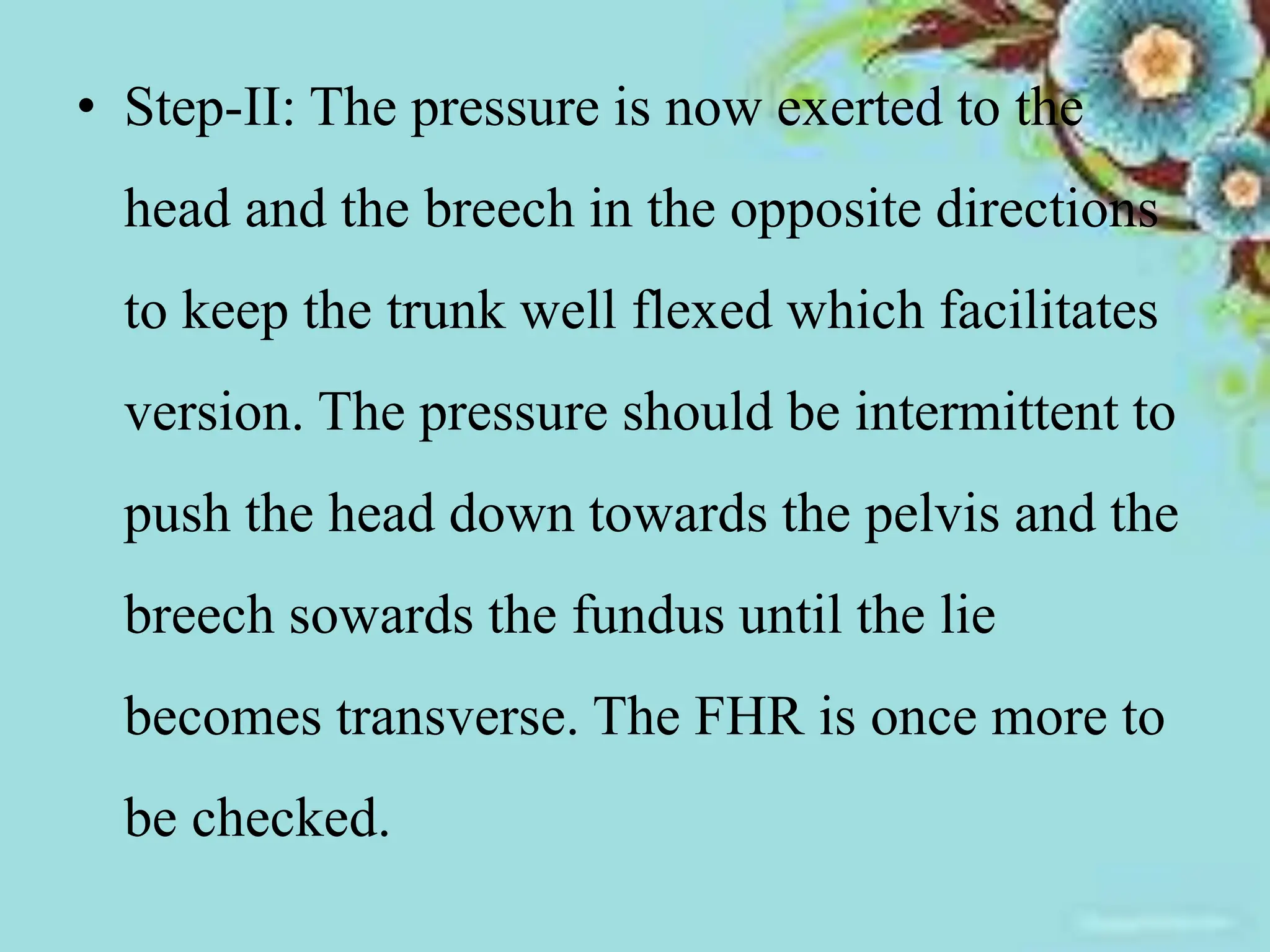 EXTERNAL CEPHALIC VERSION OBG NOTES .pptx