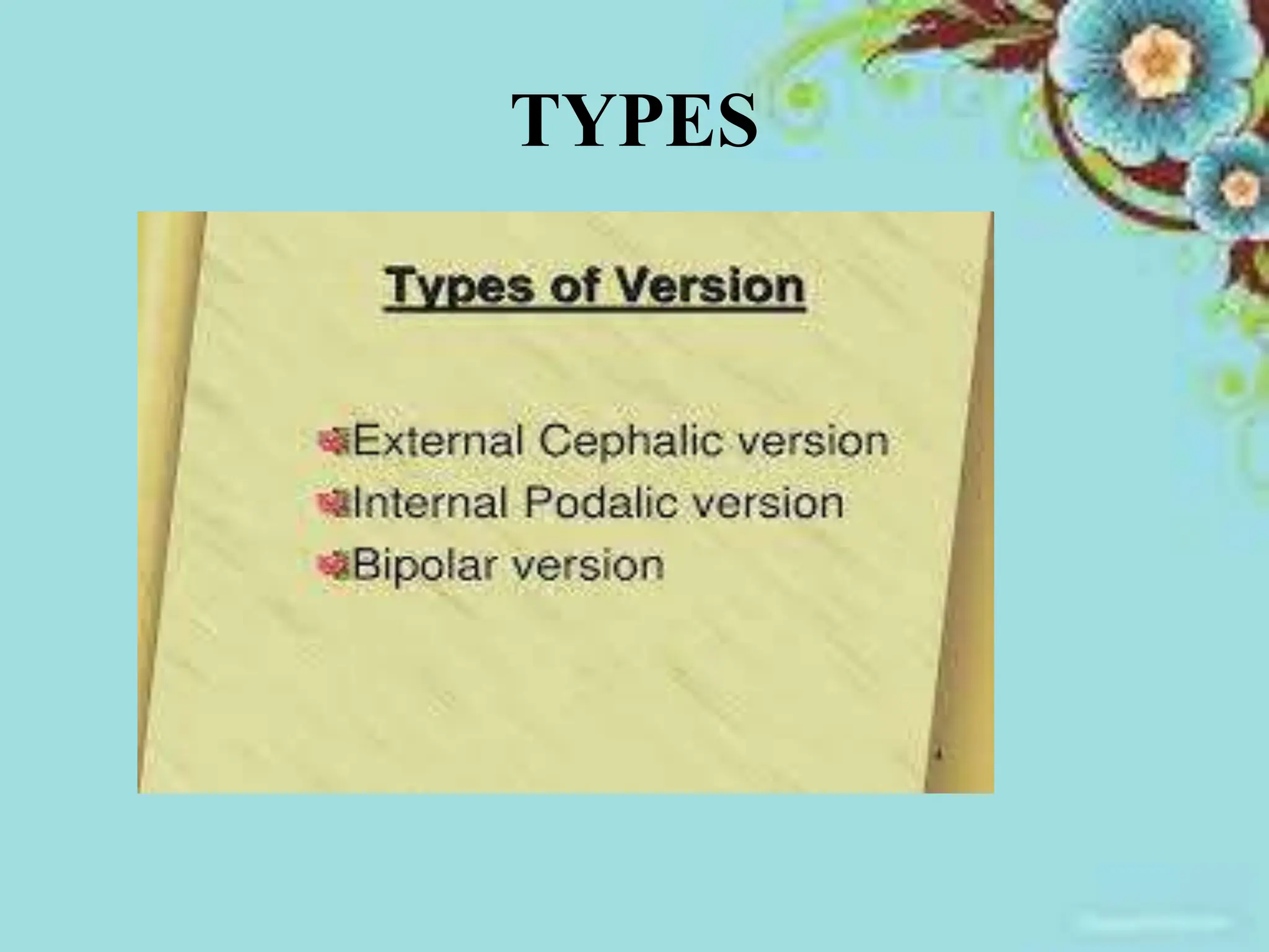EXTERNAL CEPHALIC VERSION OBG NOTES .pptx