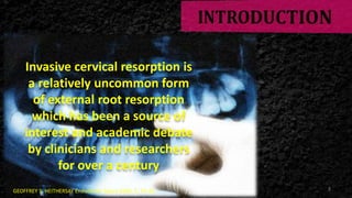 “Saving the borders” External cervical resorption : A Case report | PPT