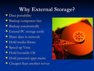 External Computer Storage | PPT