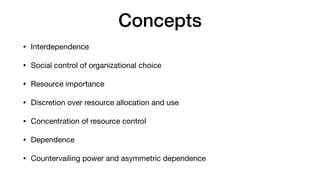 The External Control of Organization: A Resource Dependence Perspective ...