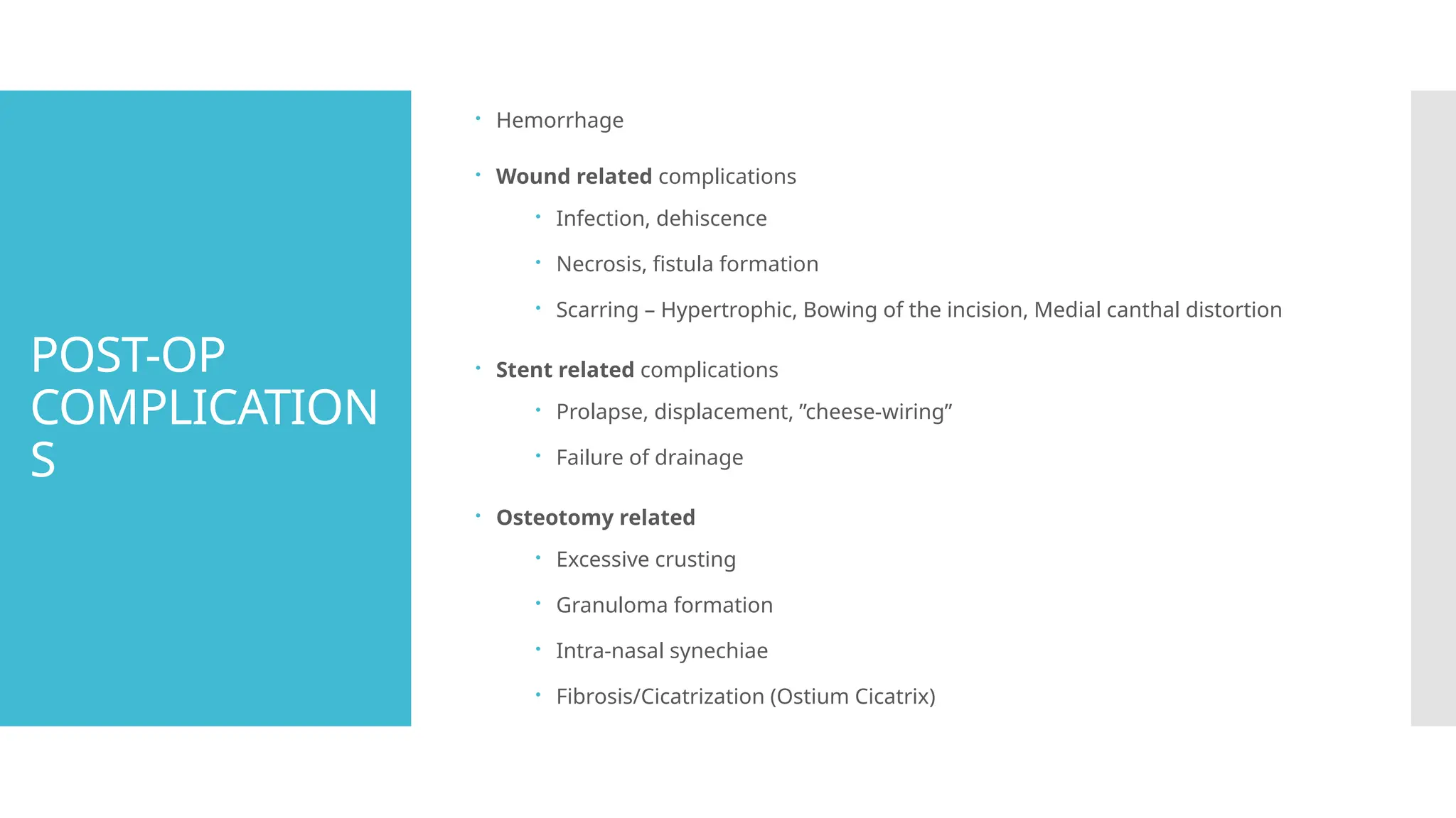 EXTERNAL DACRYOCYSTORHINOSTOMY (EXT DCR) | PPTX
