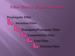 External determinants of attraction | PPTX