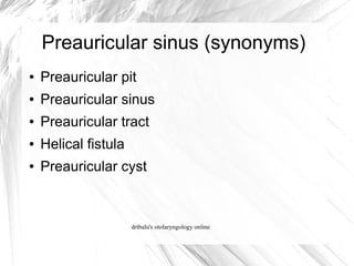 Diseases of external ear | ODP