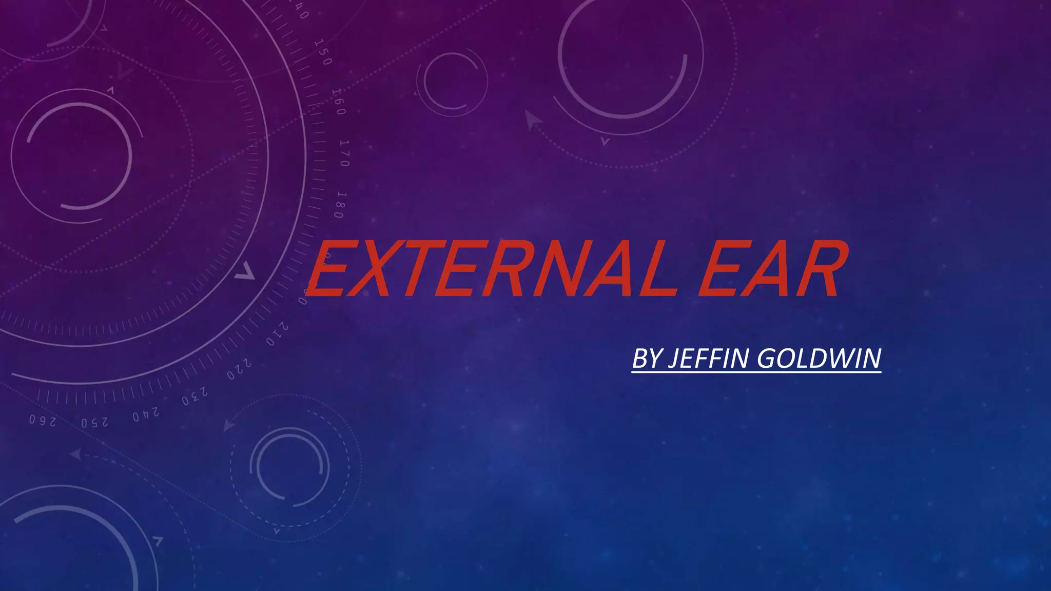 External ear -Jeffin.pptx