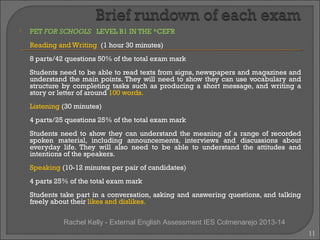 External english assessment | PPT
