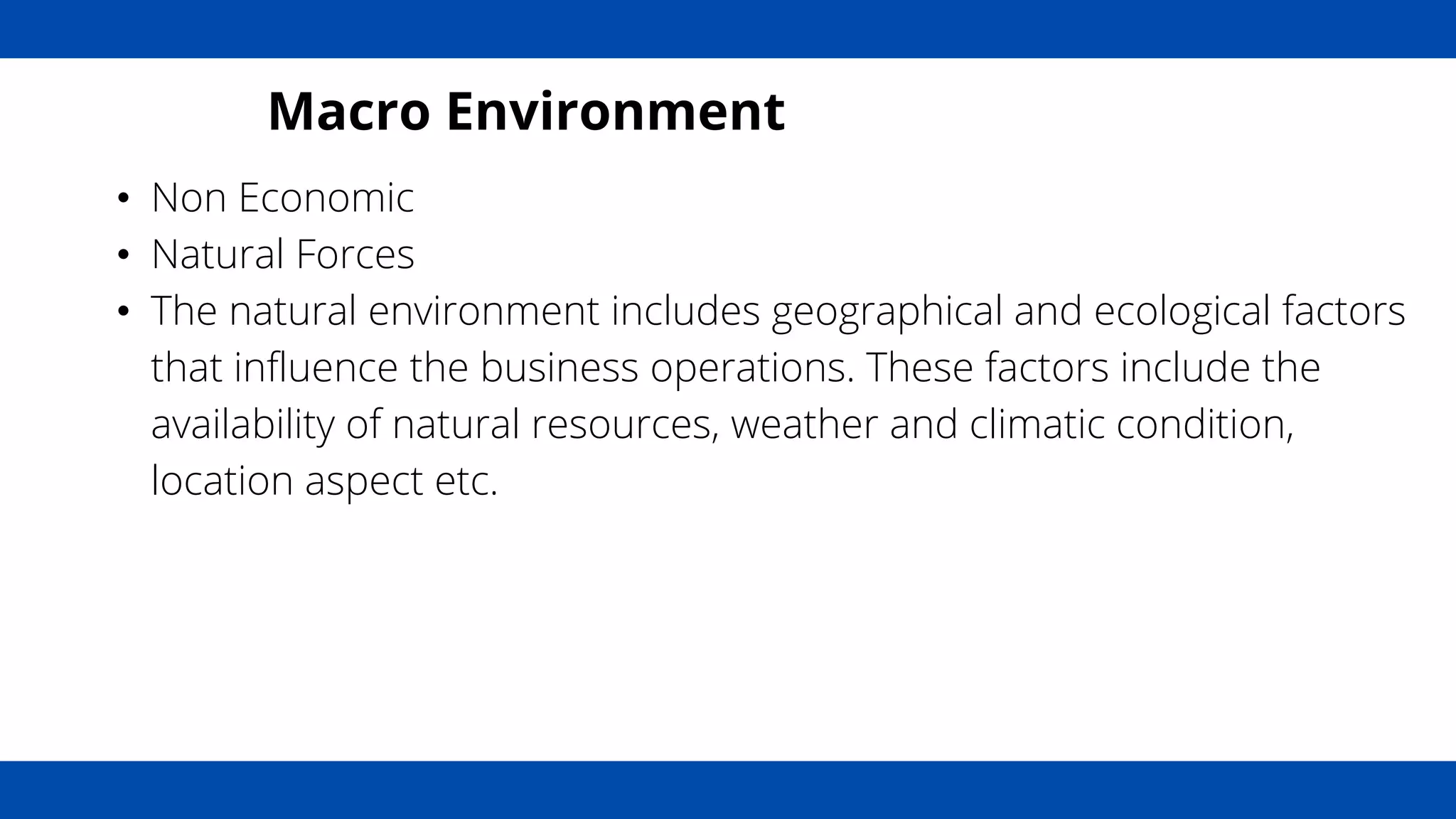 What is an External Environment ? | PPTX