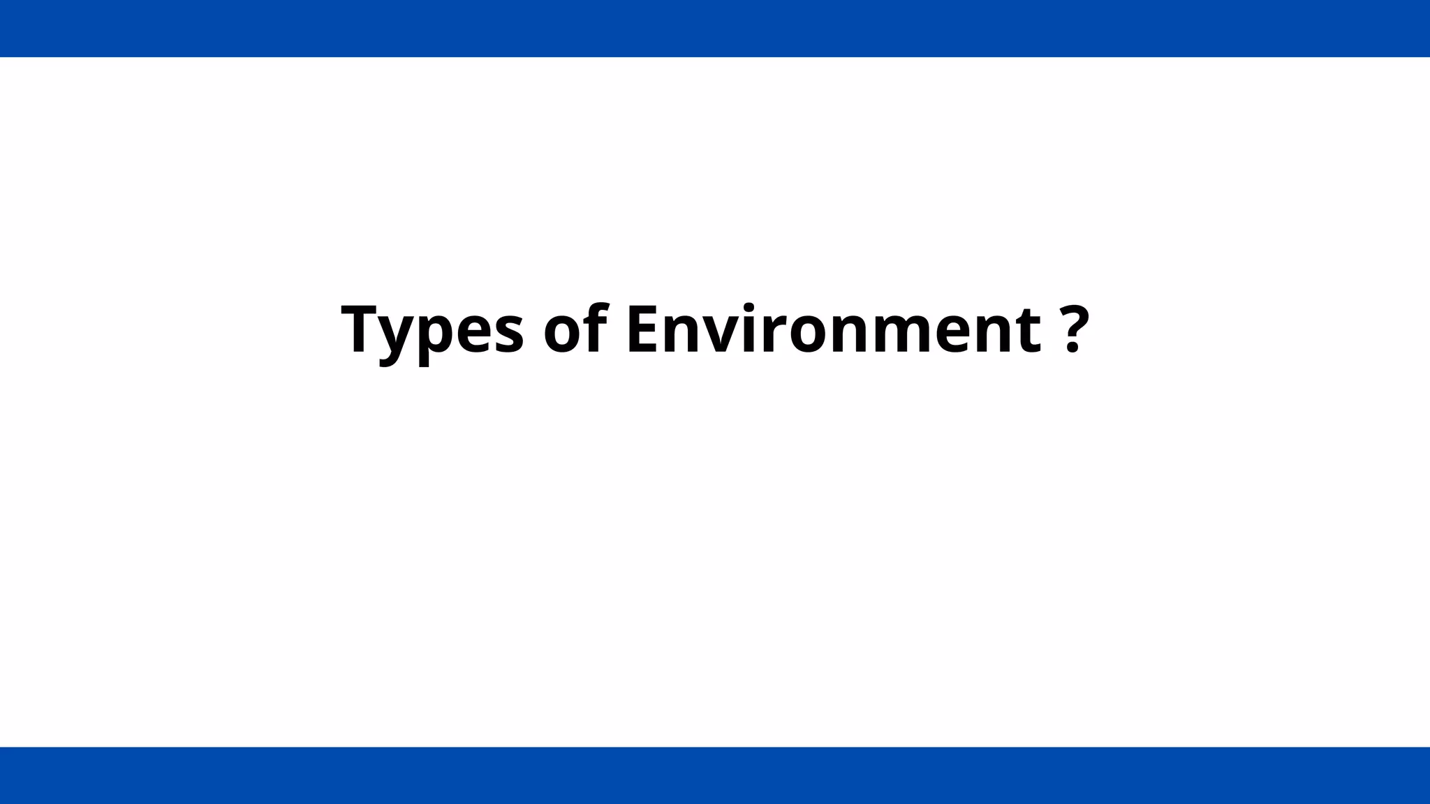 What is an External Environment ? | PPTX