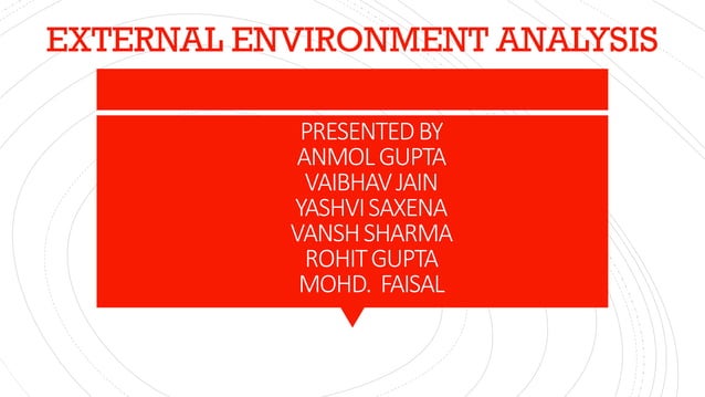 external environment analysis.pdf