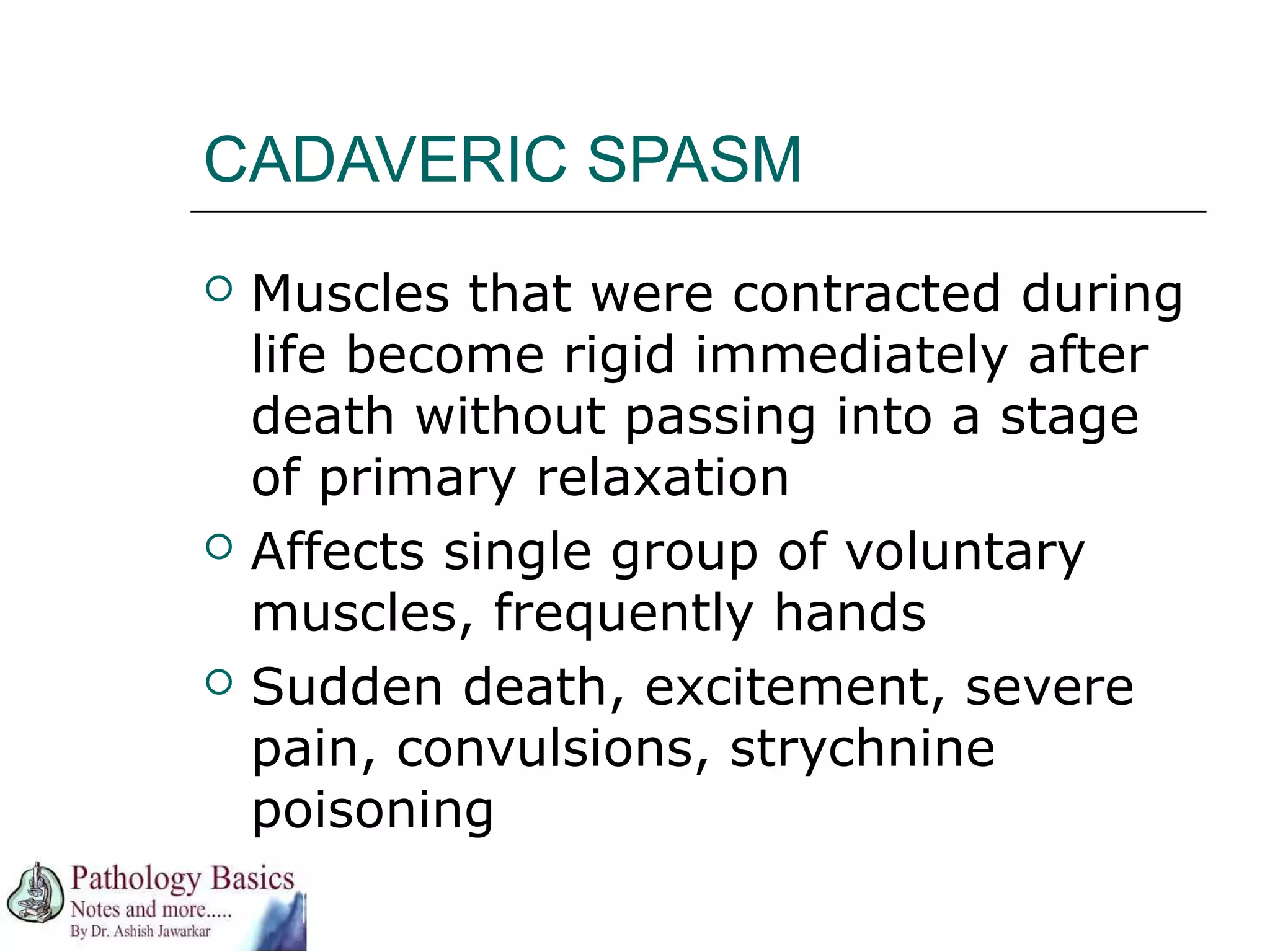 External examination at autopsy | PPT