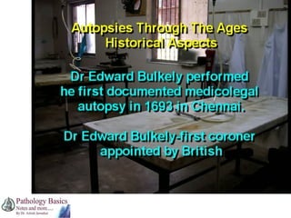 External examination at autopsy | PPT