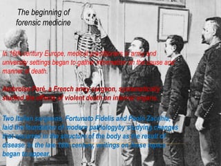 External examination of fresh dead body | PPT