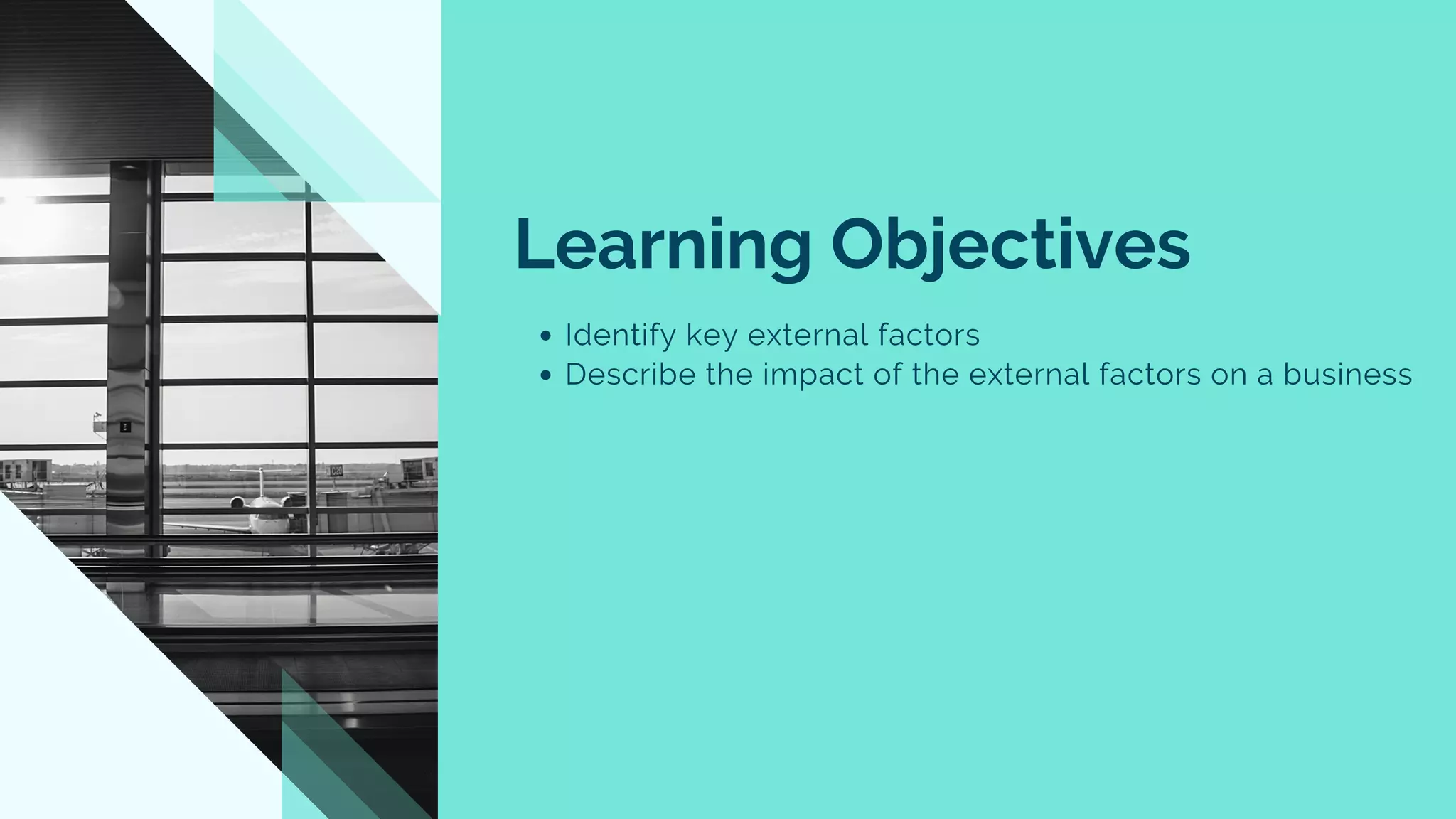 External factors affecting the operation of businesses | PDF