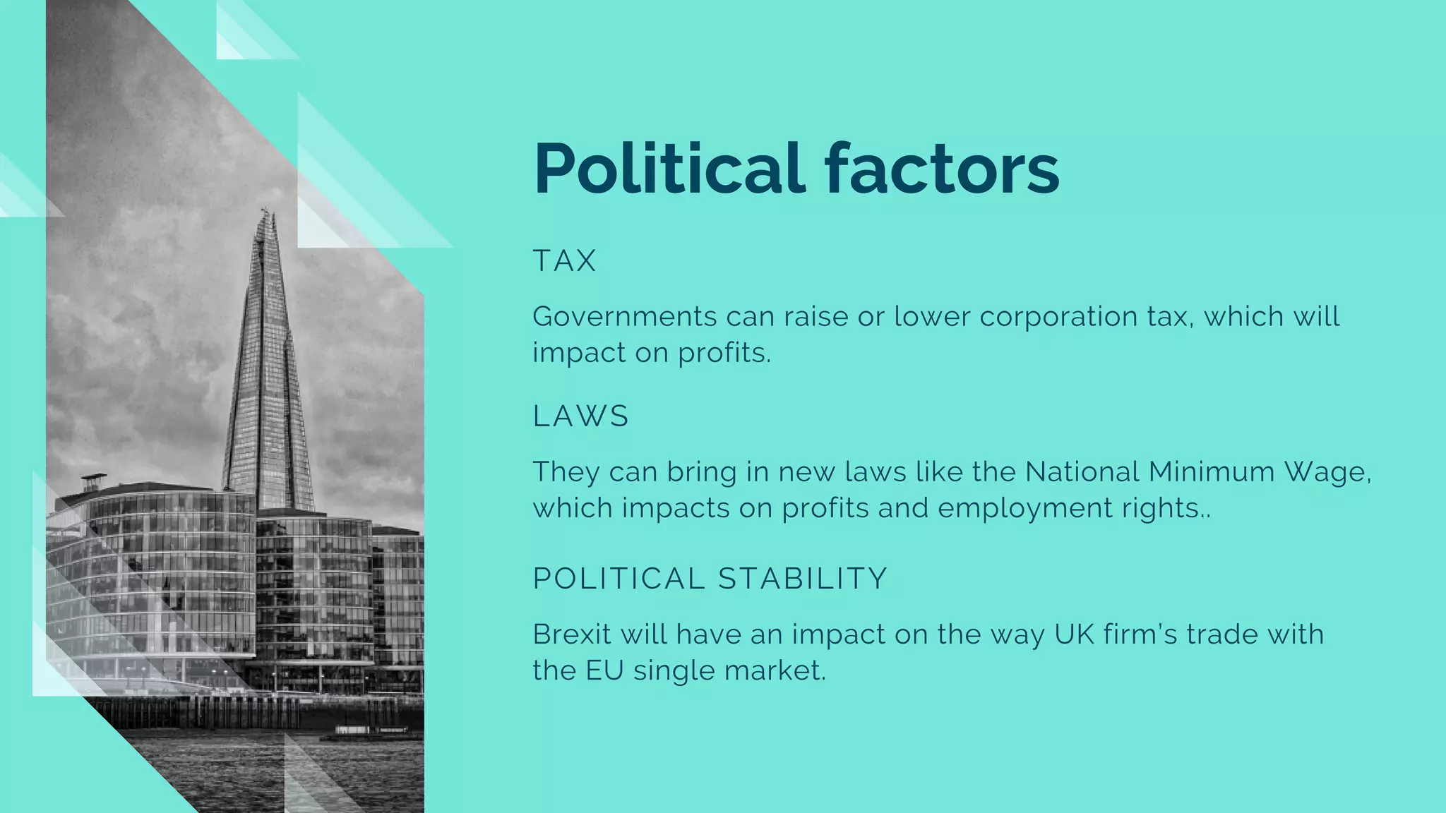 External factors affecting the operation of businesses | PDF | Green ...