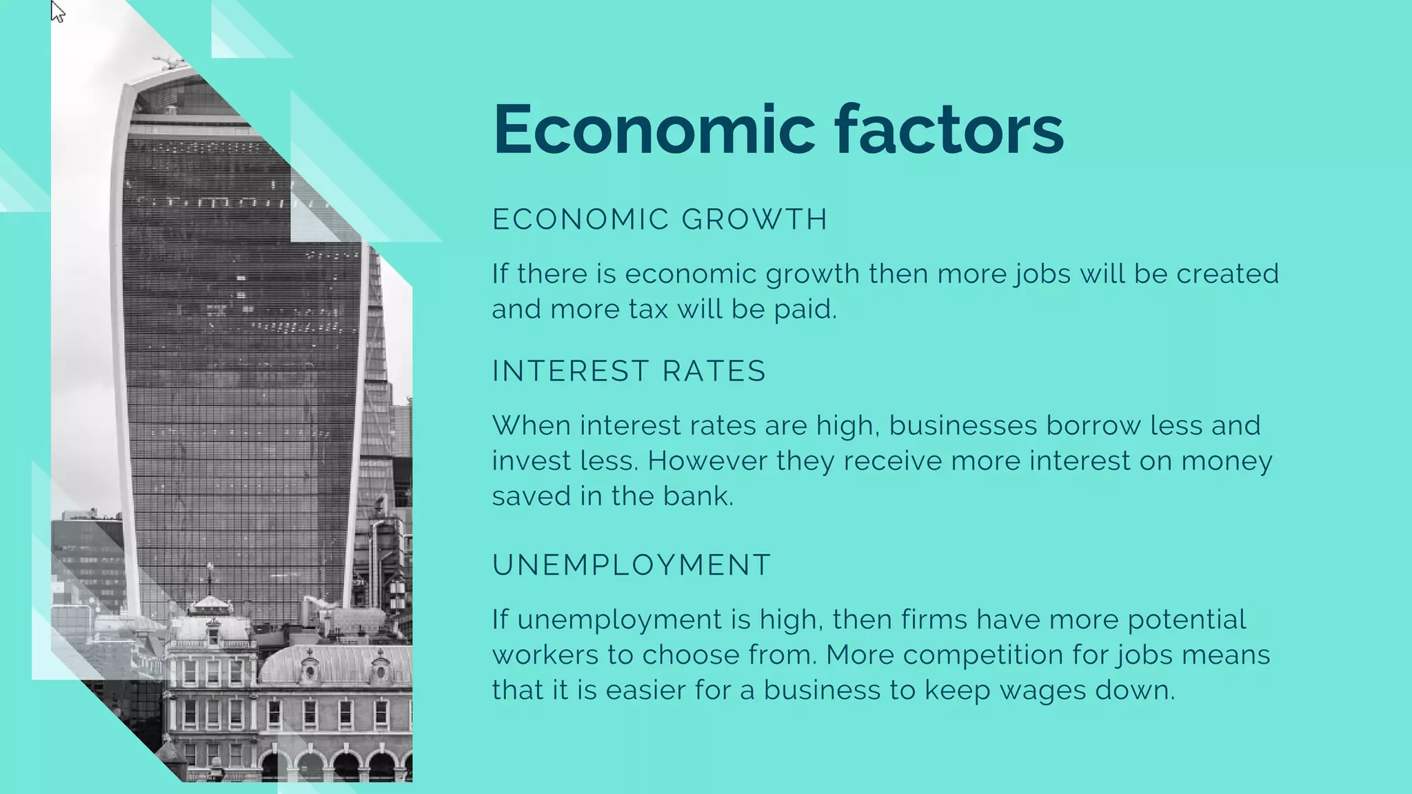 External factors affecting the operation of businesses | PDF