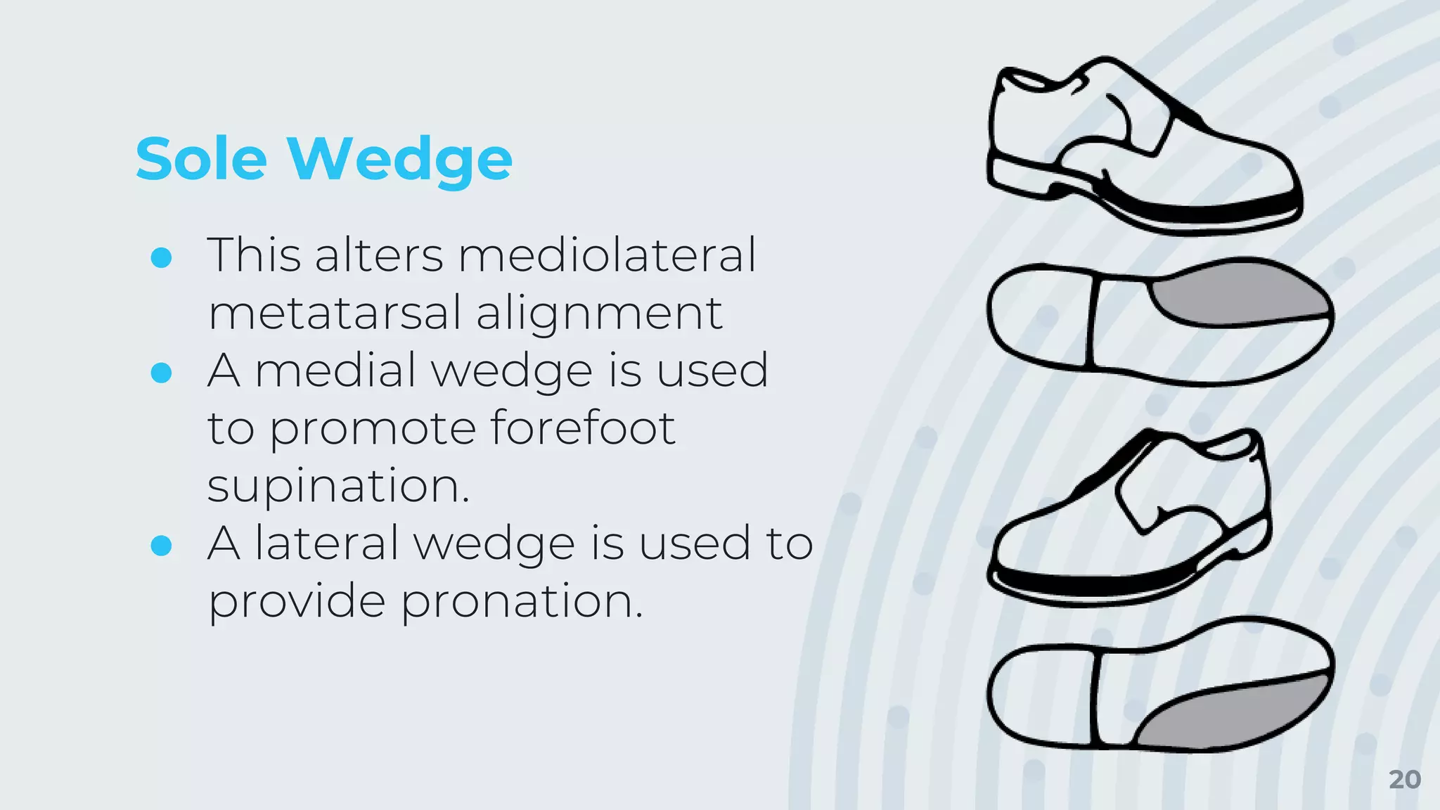 External foot/shoe modification | PPTX