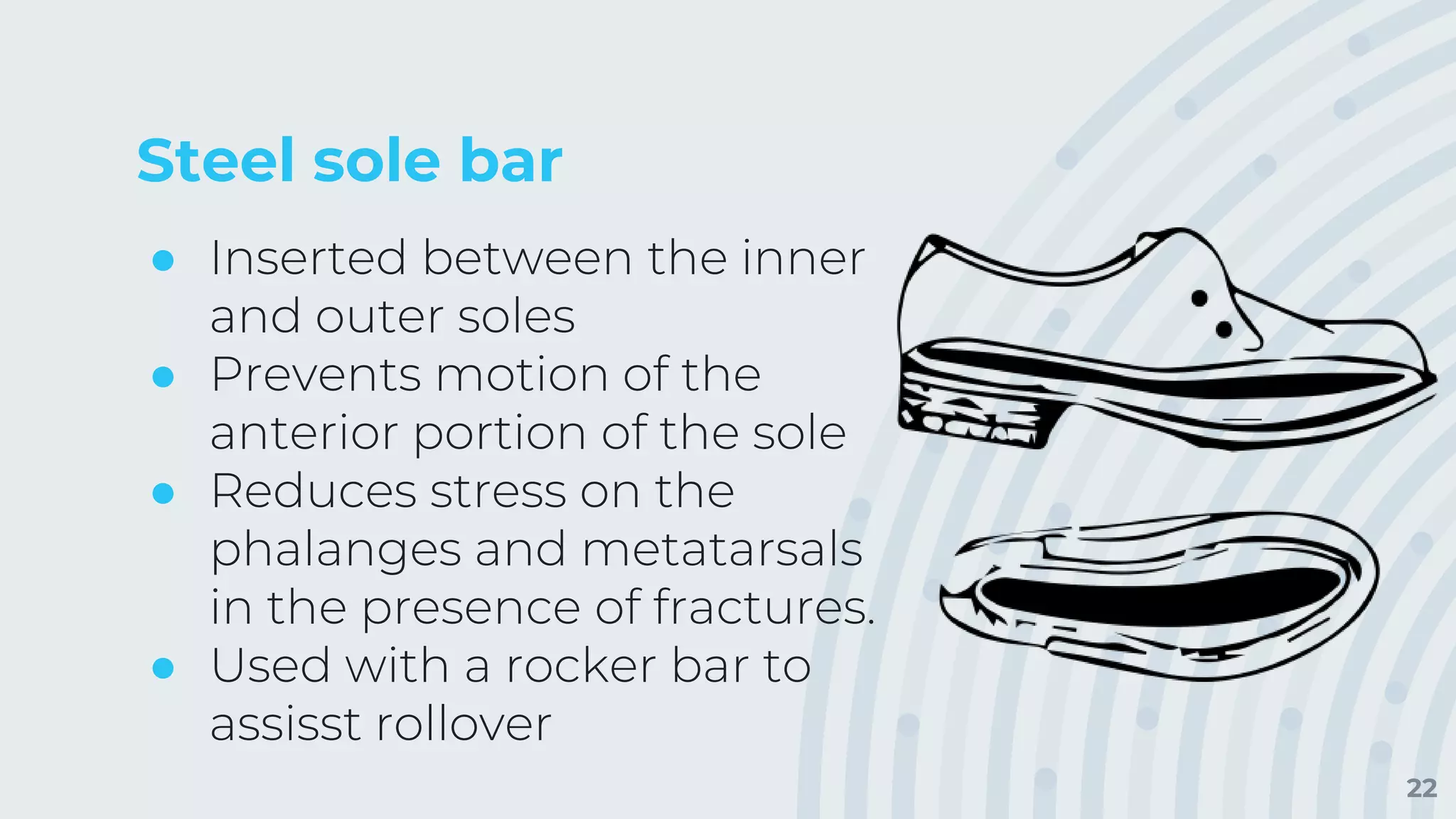 External foot/shoe modification | PPTX