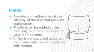 External foot/shoe modification | PPTX