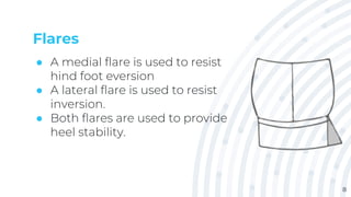 External foot/shoe modification | PPTX