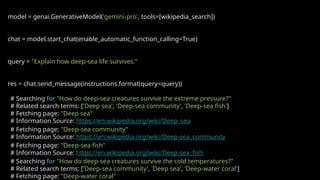 Getting Started with Gemini Function Calling | PPTX
