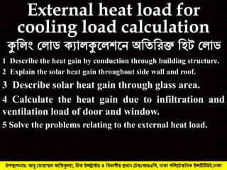 External heat load for cooling load calculation.pdf
