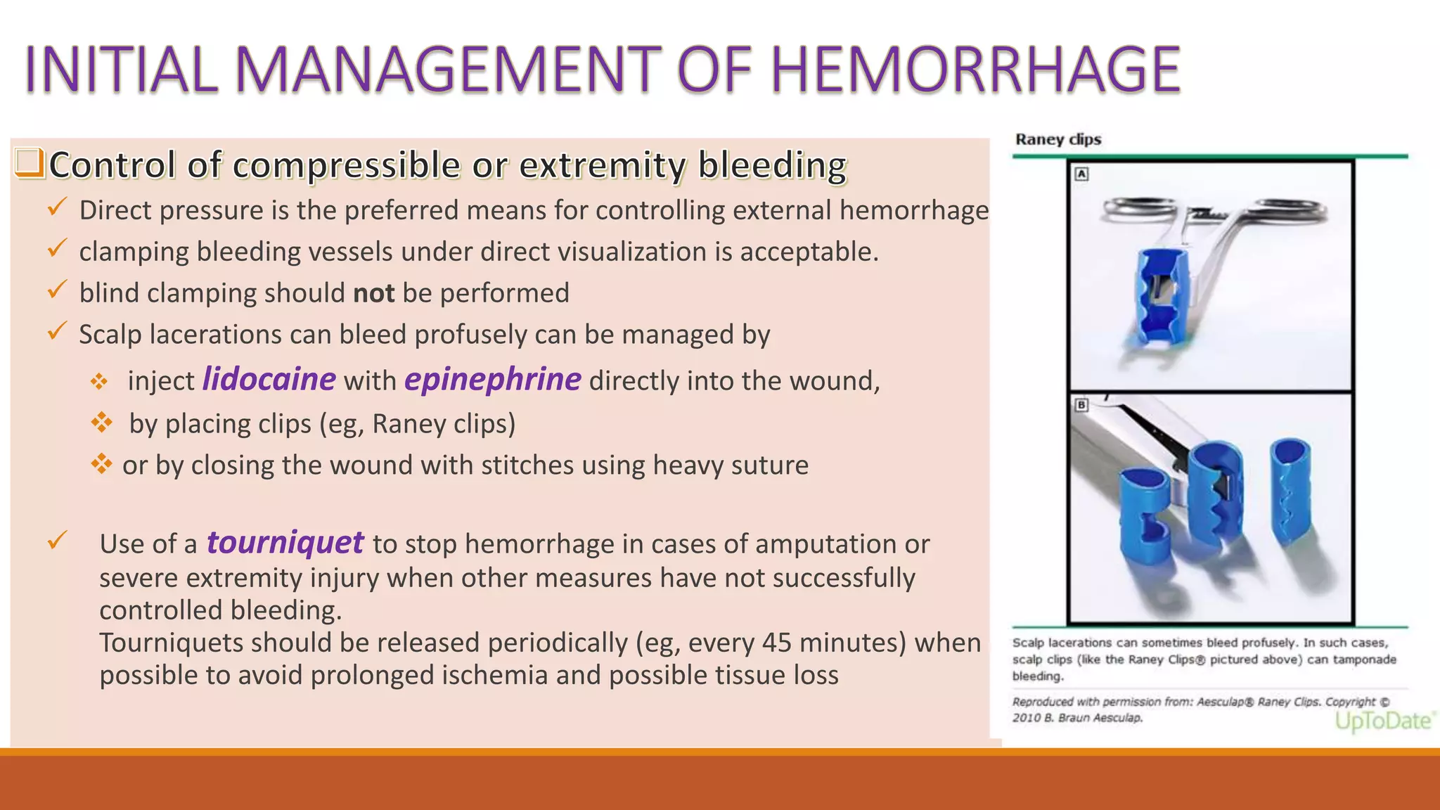 External hemorrhage | PPTX